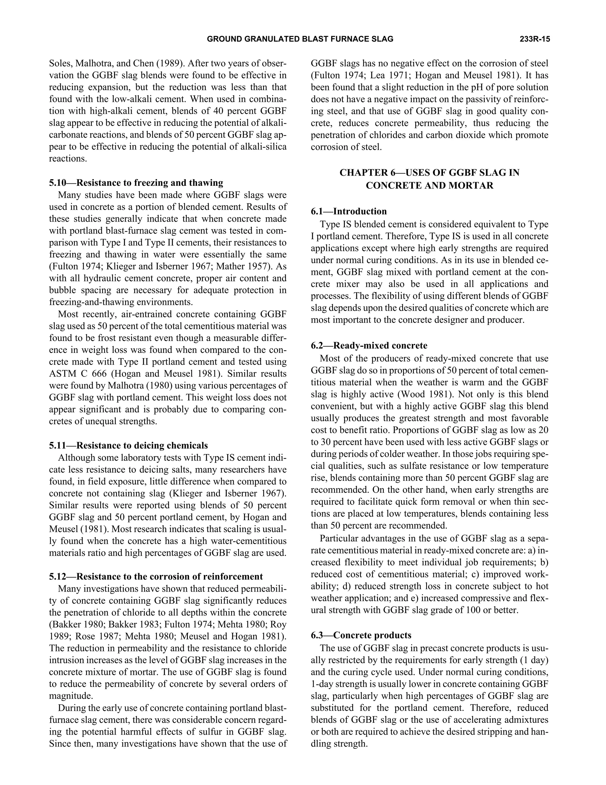 233 r 95 - ground granulated blast-furnace slag as constituen | PDF