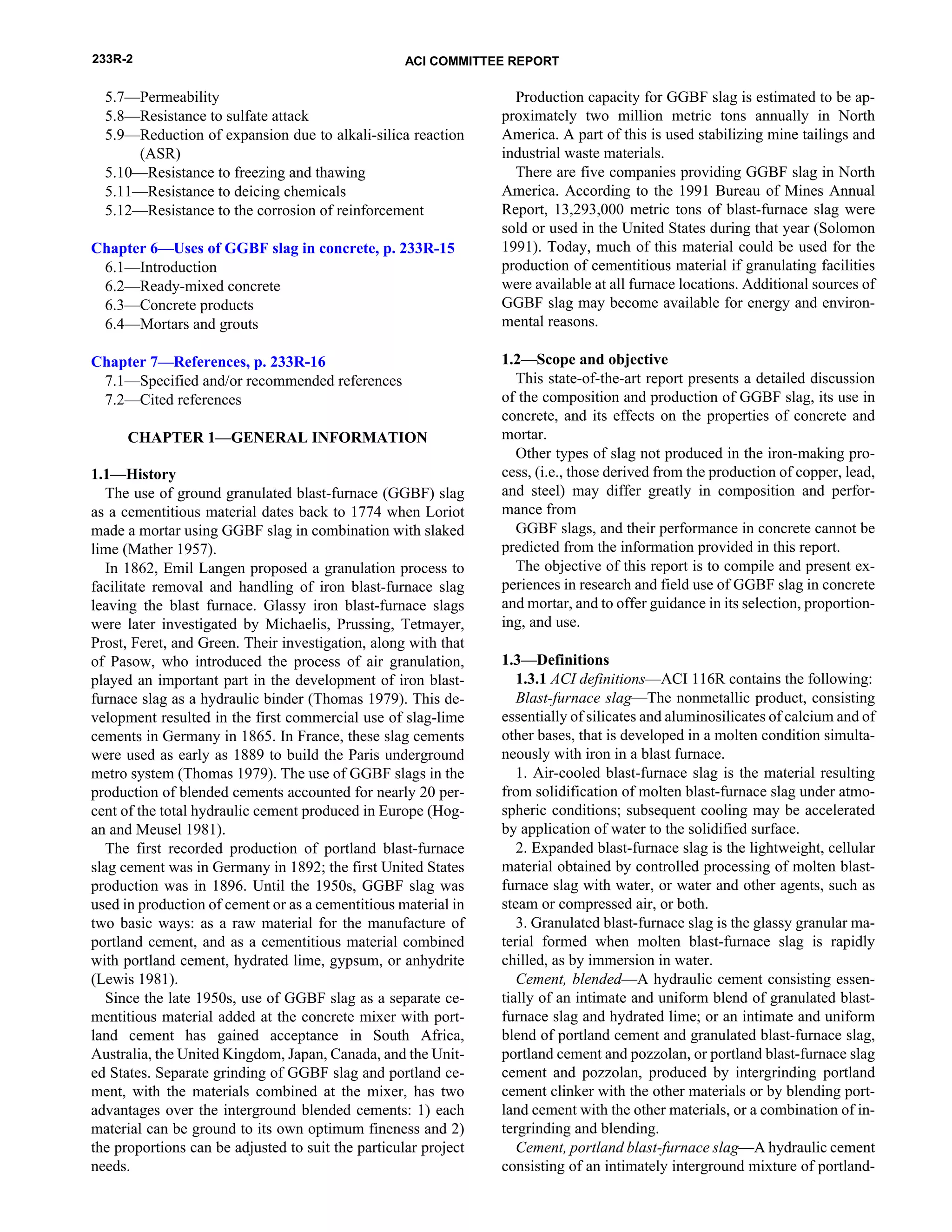 233 r 95 - ground granulated blast-furnace slag as constituen | PDF