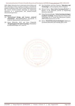 Teaching Design Strategies in Higher Education | PDF