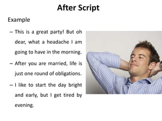 After script | PPTX