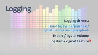 IBM WebSphere Liberty and Docker Deep Dive | PPT