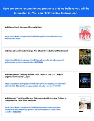 Mobilizing Money How The Worlds Richest Nations Financed Industrial ...