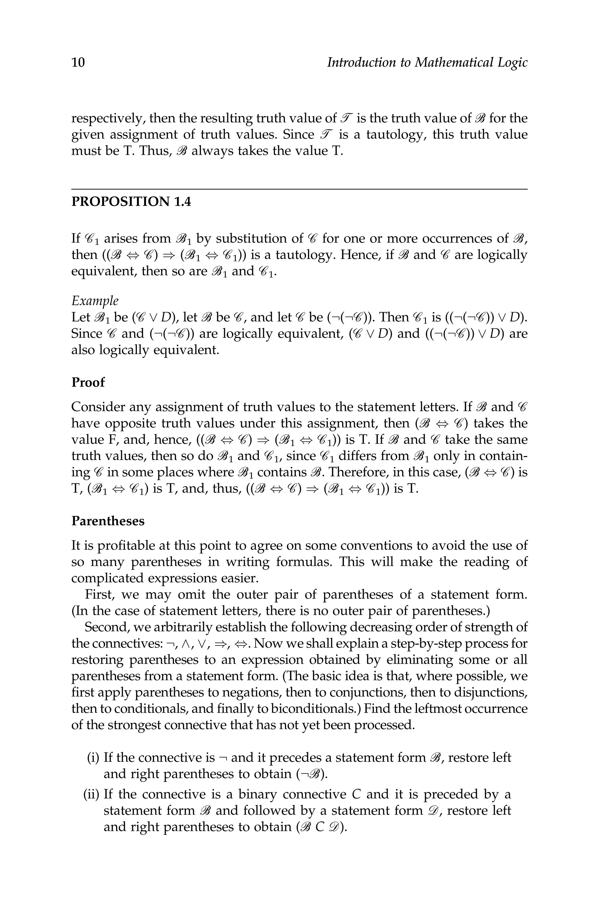 Introduction To Mathematical Logic 5th Edition Mendelson Elliott | PDF