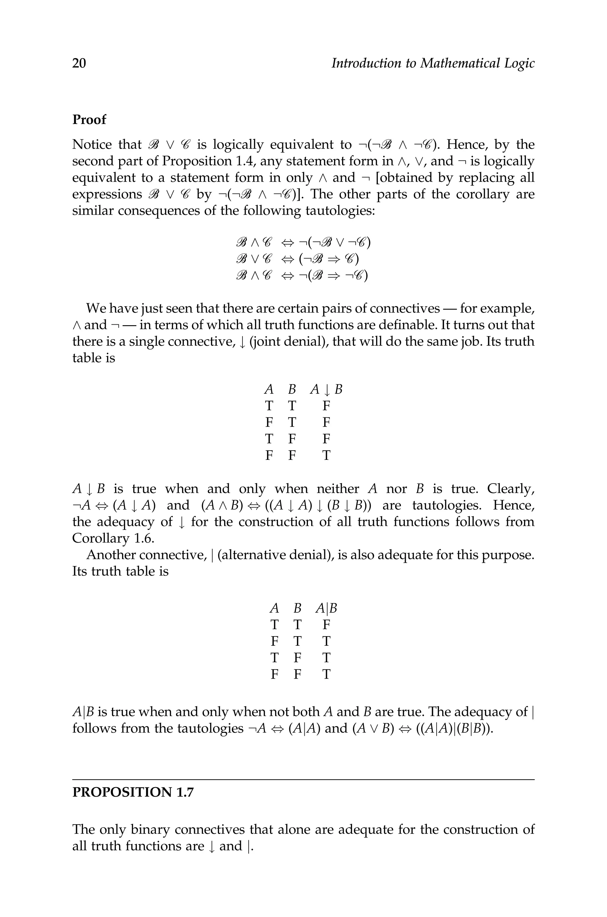 Introduction To Mathematical Logic 5th Edition Mendelson Elliott | PDF
