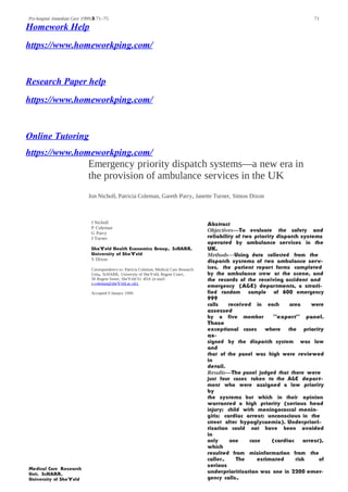 234239034 emergency-priority-of-ambulabe | PDF