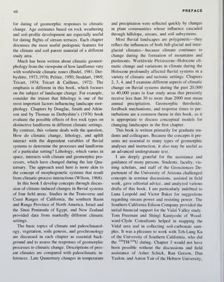 Geomorphic Responses To Climatic Change William B Bull | PDF