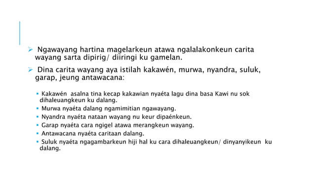 carita wayang kelompok 2 | PPTX