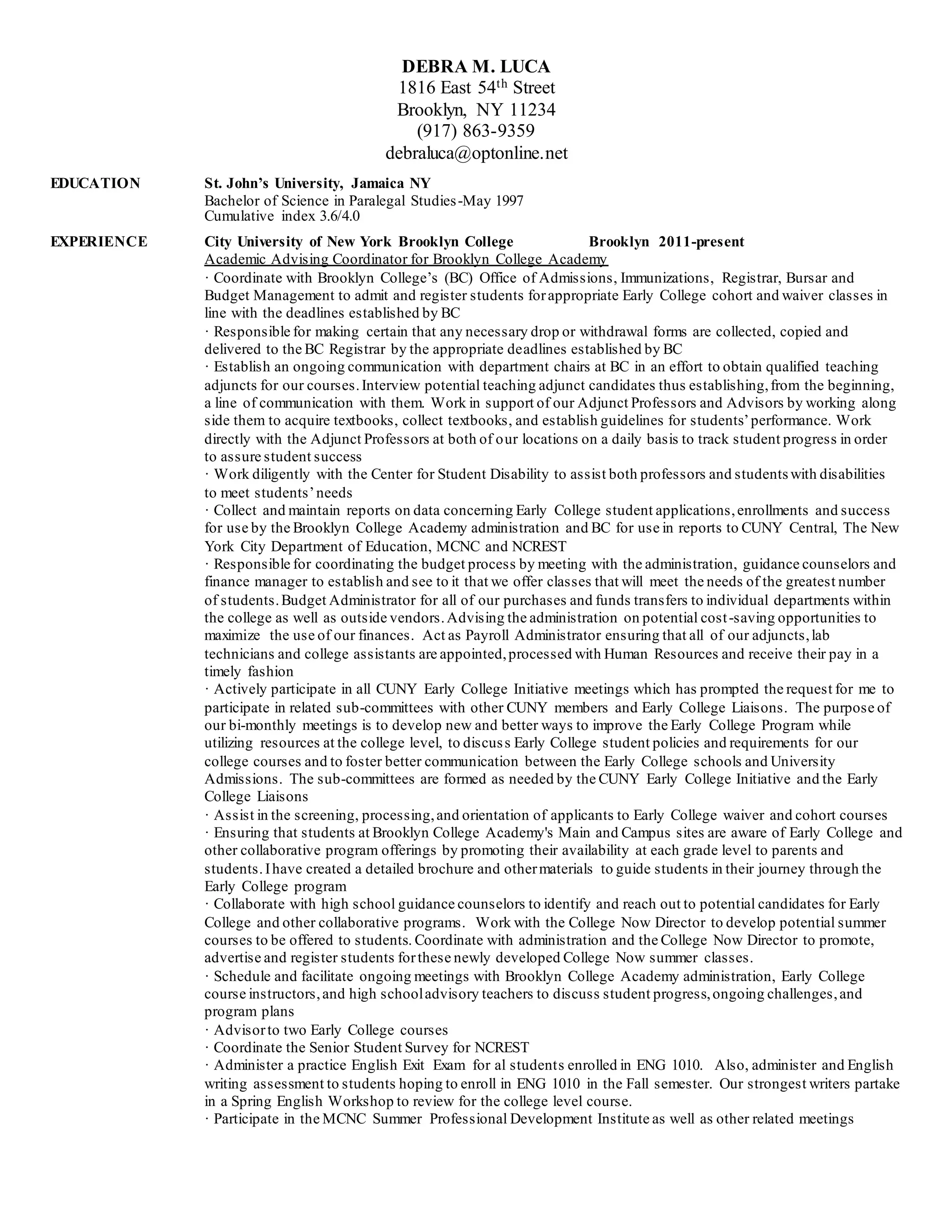 Luca_Debra_14105_ResumeA_183039 | DOCX