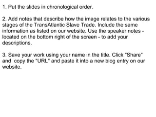 TransAtlantic Slave Trade | PPT