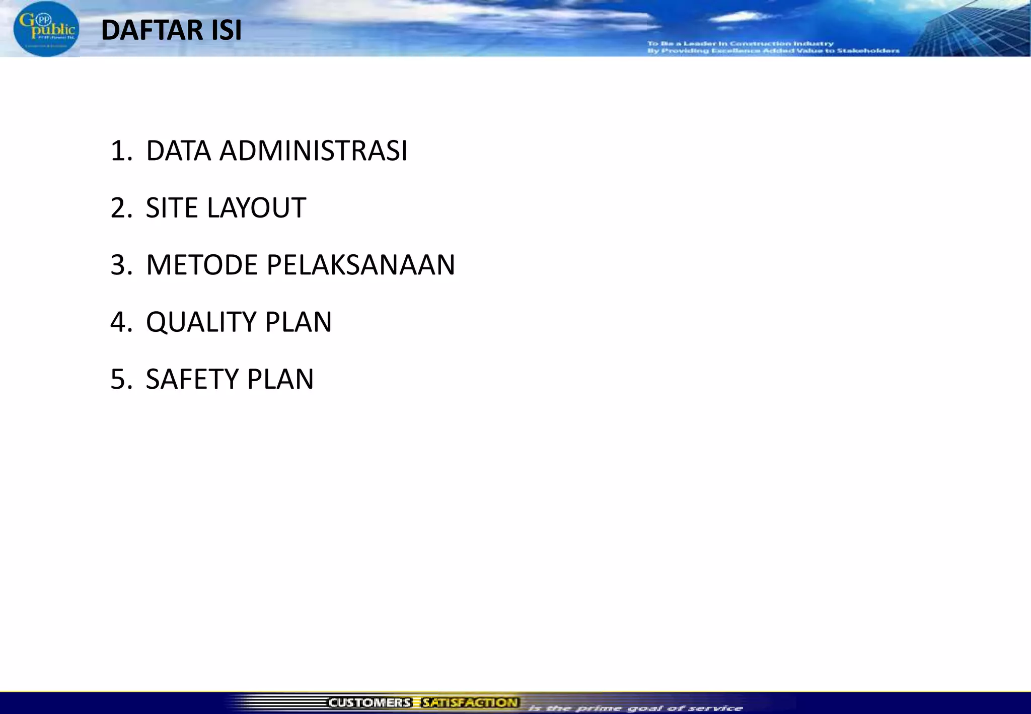 234542160 metode-pelaksanaan-gedung | PPTX