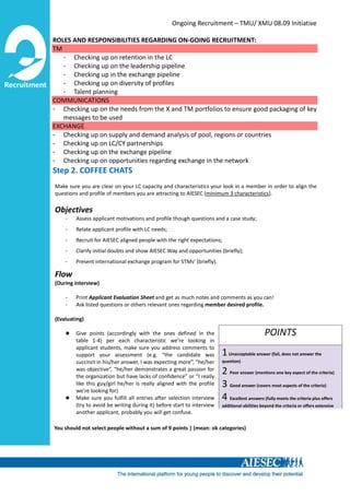 On going recruitment short version | PDF