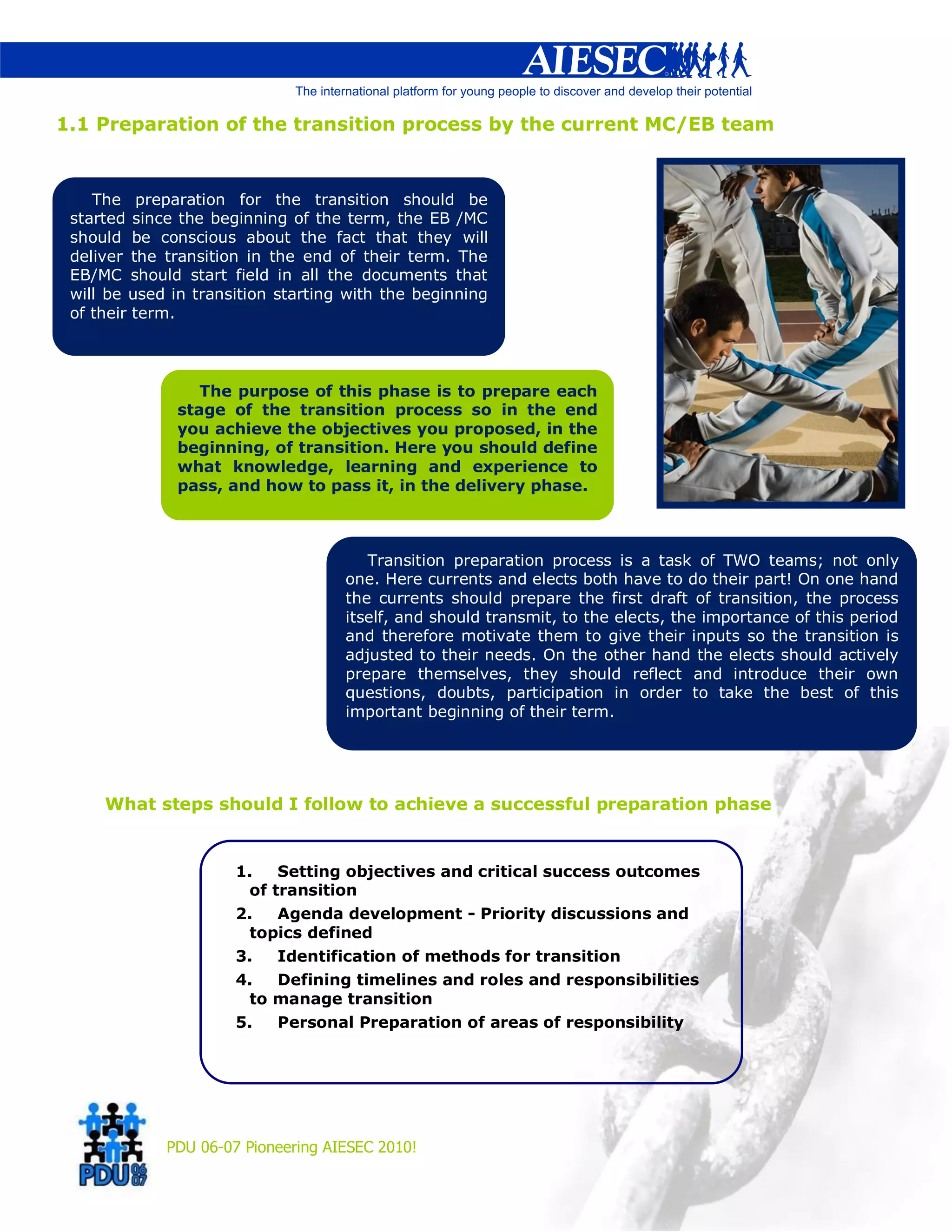 Transition process | PDF | Education