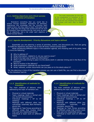 Transition process | PDF