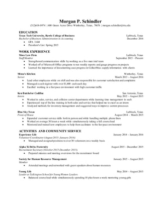 MPS Resume | PDF