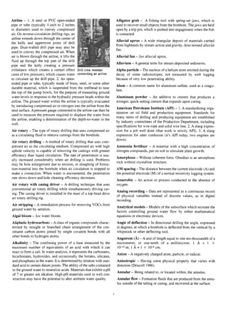 Illustrated Glossary Of Ground Water Industry Terms Hydrogeology ...