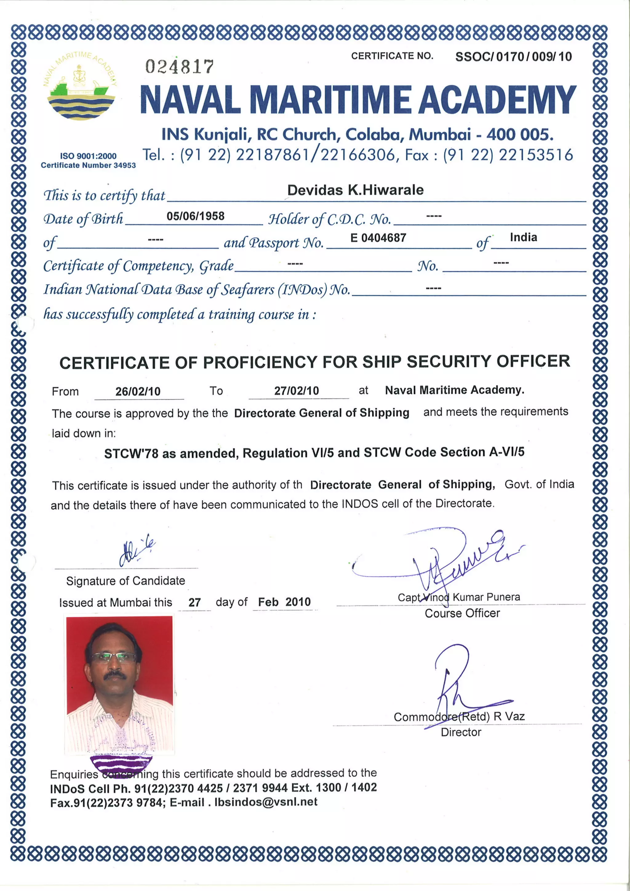 Devidas HK SSO | PDF