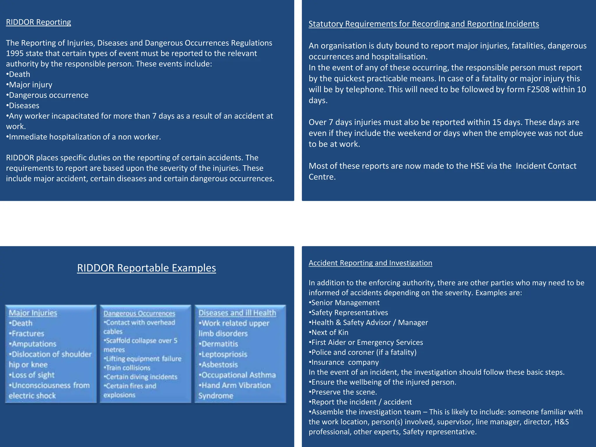 H&S NEBOSH certificate flashcards for exam preparation | PPT | Human ...