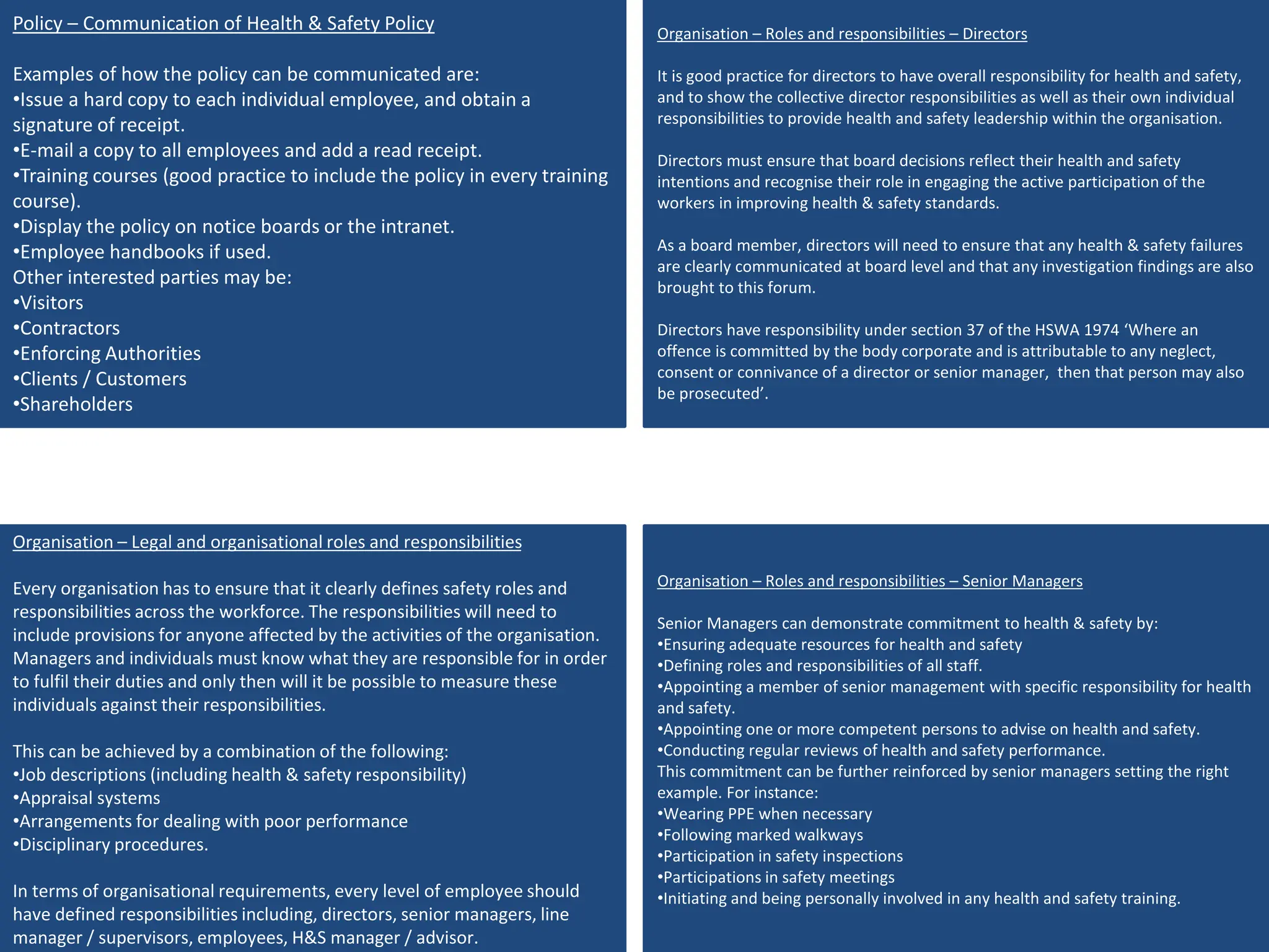 H&S NEBOSH certificate flashcards for exam preparation | PPT | Human ...