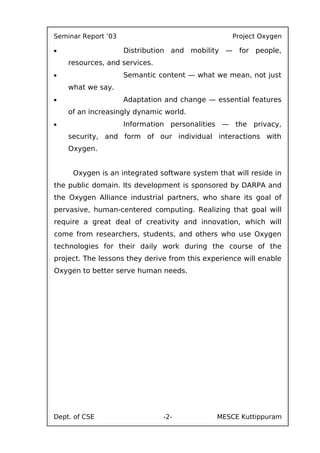 23496302 project-oxygen frm scribd | PDF