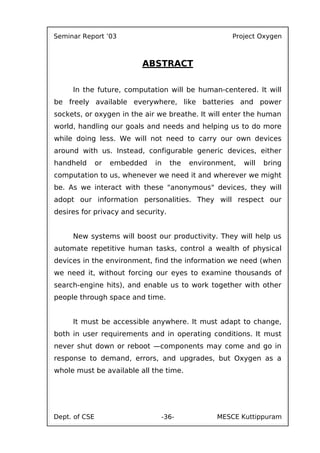 23496302 project-oxygen frm scribd | PDF