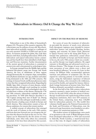 Tuberculosis And Nontuberculous Mycobacterial Infections David ...