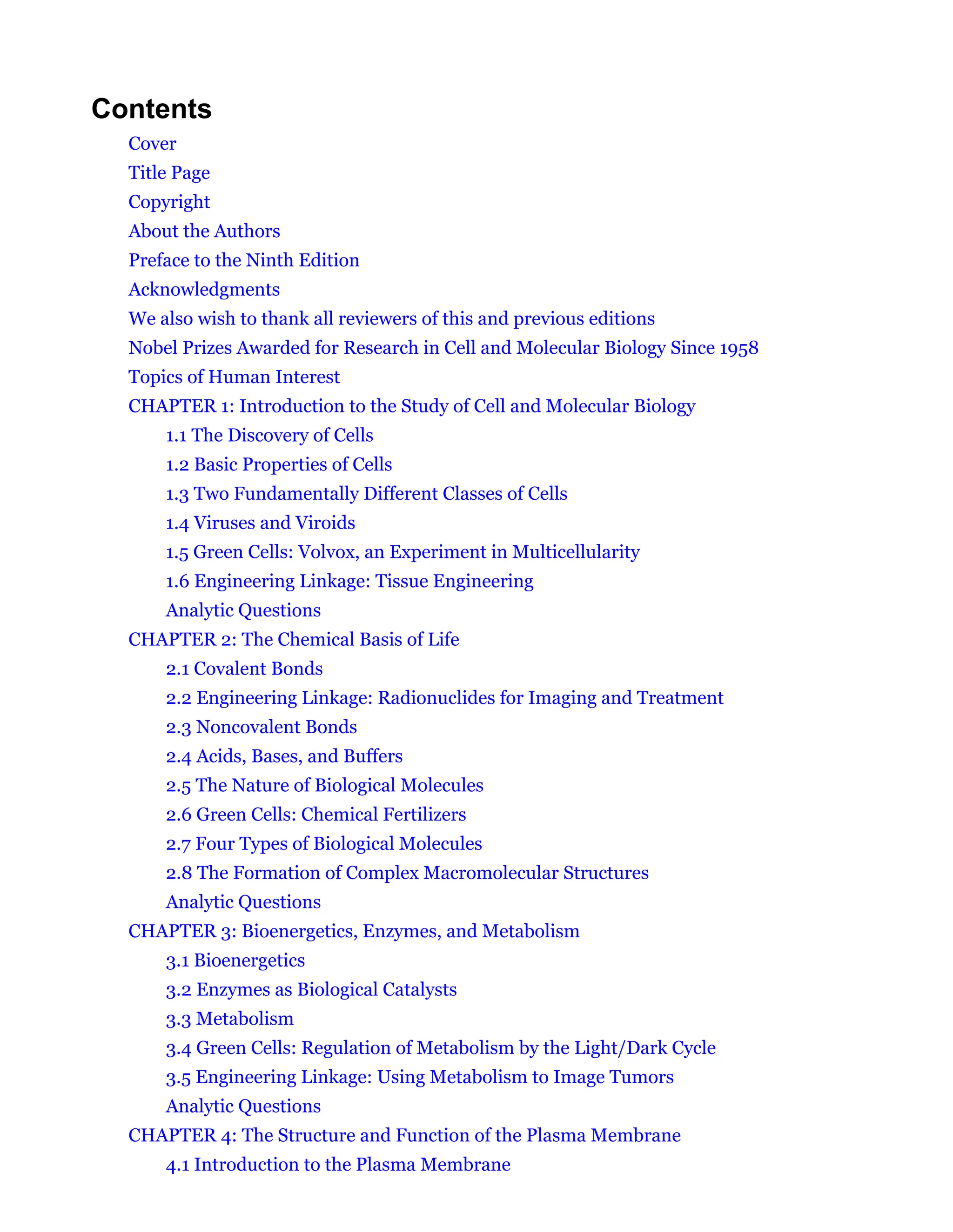 Karps Cell And Molecular Biology Ninth 9th Edition Gerald Karp | PDF