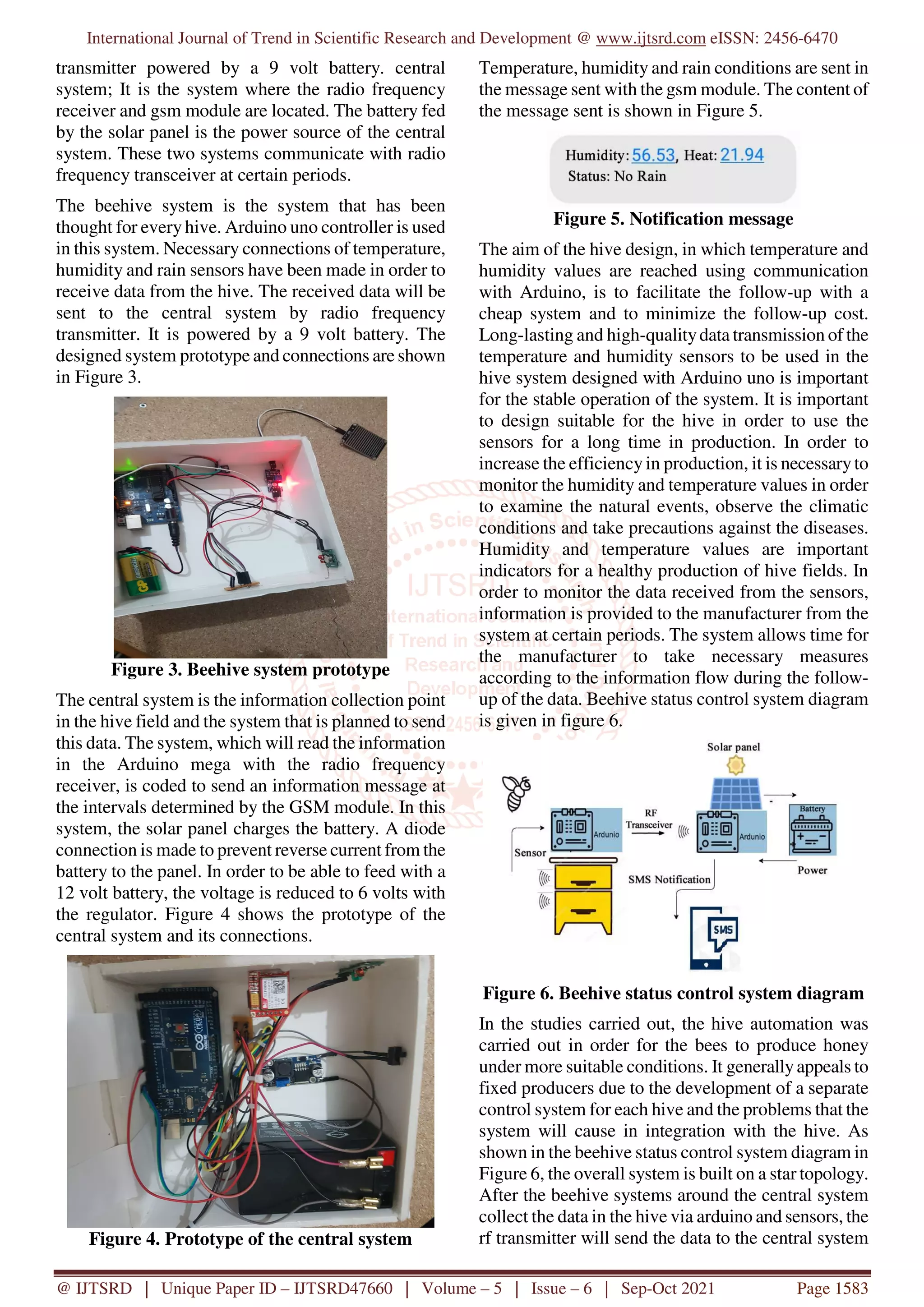 Bee Hive Status Control System | PDF | Agriculture | Industries