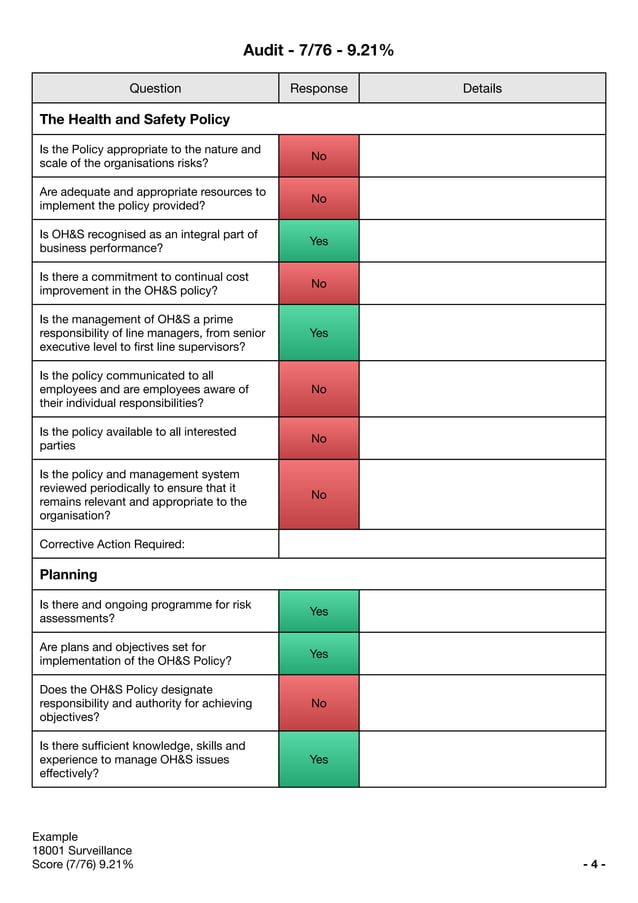 IAuditor Example | PDF | Business | Business and Finance