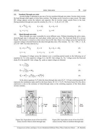 Comparison of Sine and Space Vector Modulated Embedded Z-Source Inverter fed Three Phase ...