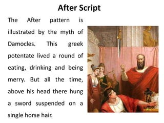 Damocles and after script - Transactional Analysis | PPTX