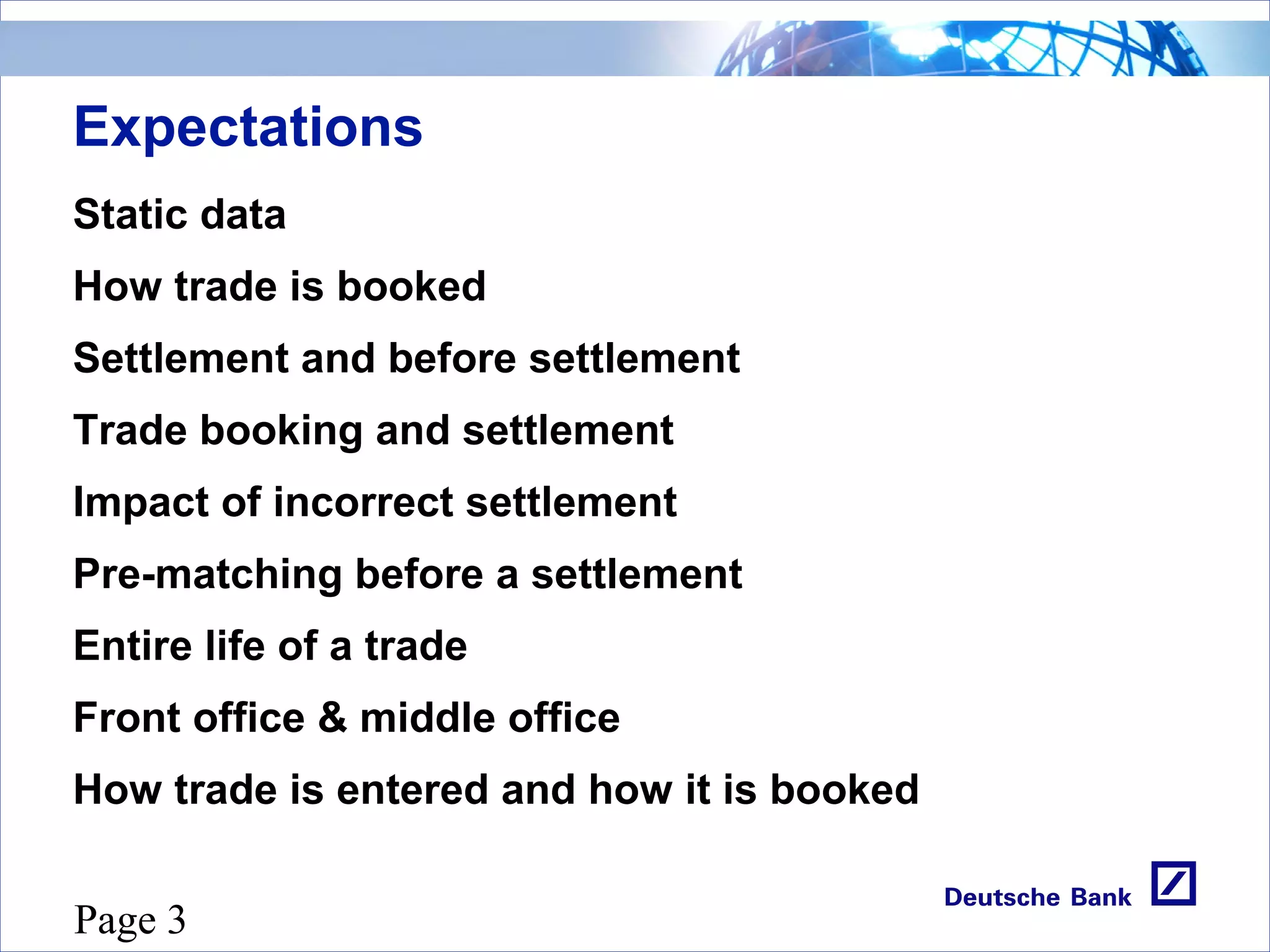 Trade life cycle of stocks | PDF