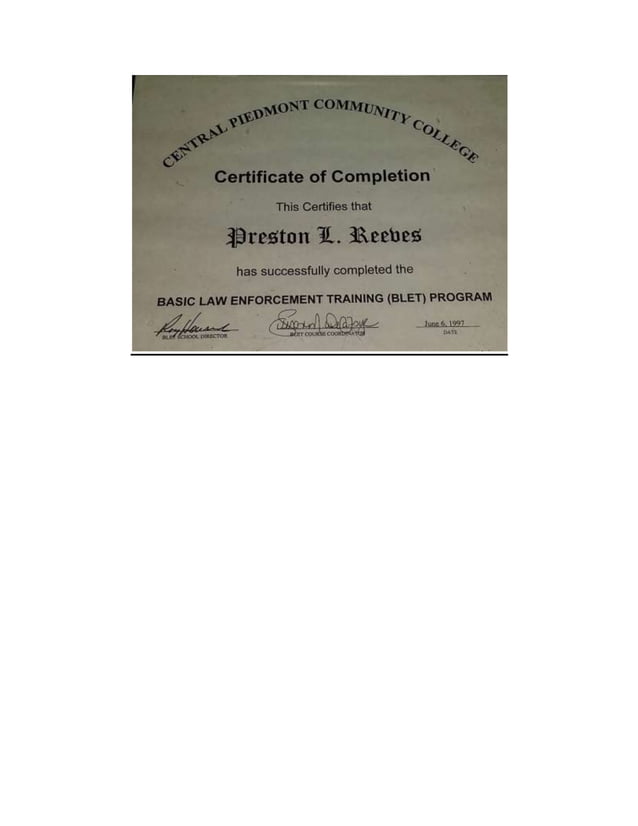 Degrees and Certifications | DOCX