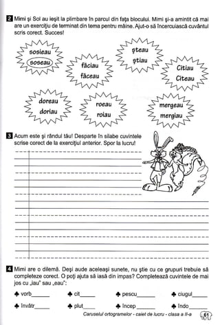 235253734 carti-caruselul-ortogramelor-clasa-2-ed-booklet | PDF