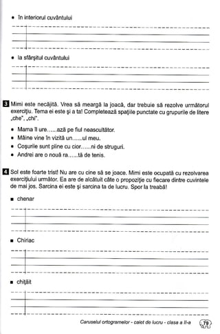 235253734 carti-caruselul-ortogramelor-clasa-2-ed-booklet | PDF