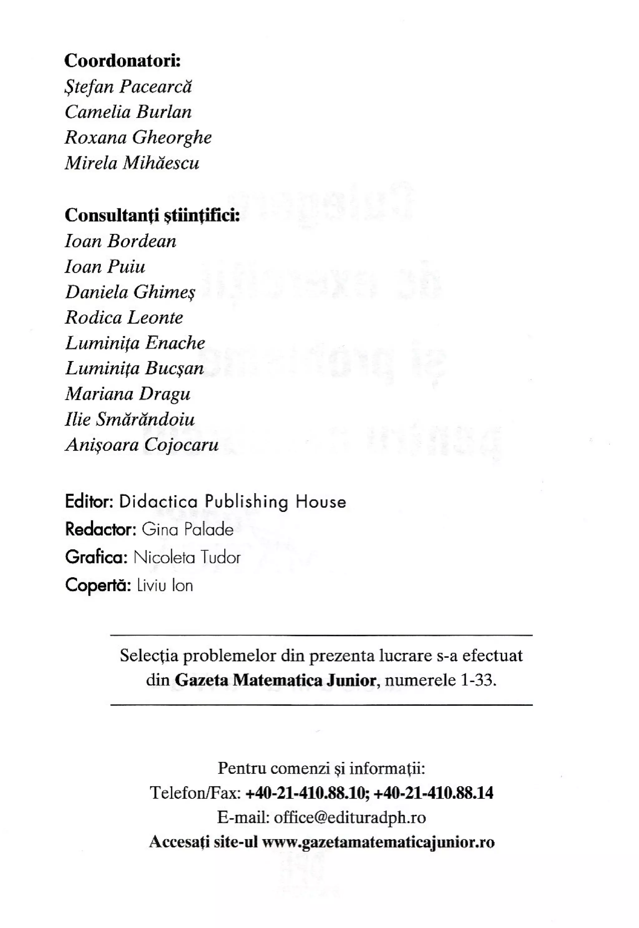 235254396 carti-culegere-gazeta-matematica-junior-clasele-3-4-ed-dph | PDF