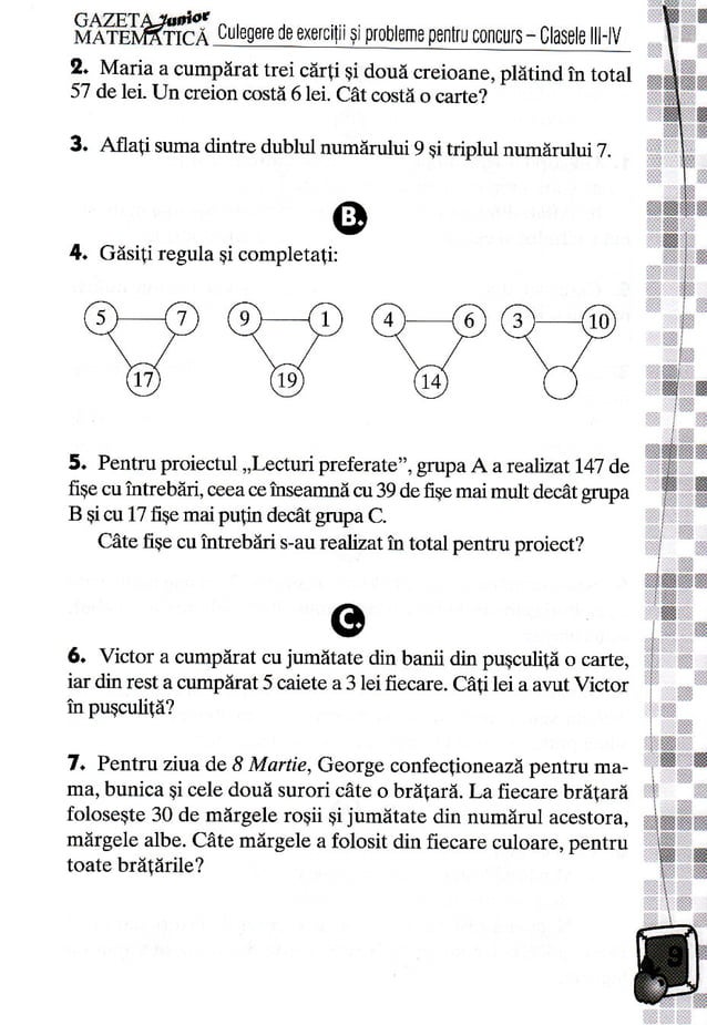 235254396 carti-culegere-gazeta-matematica-junior-clasele-3-4-ed-dph | PDF