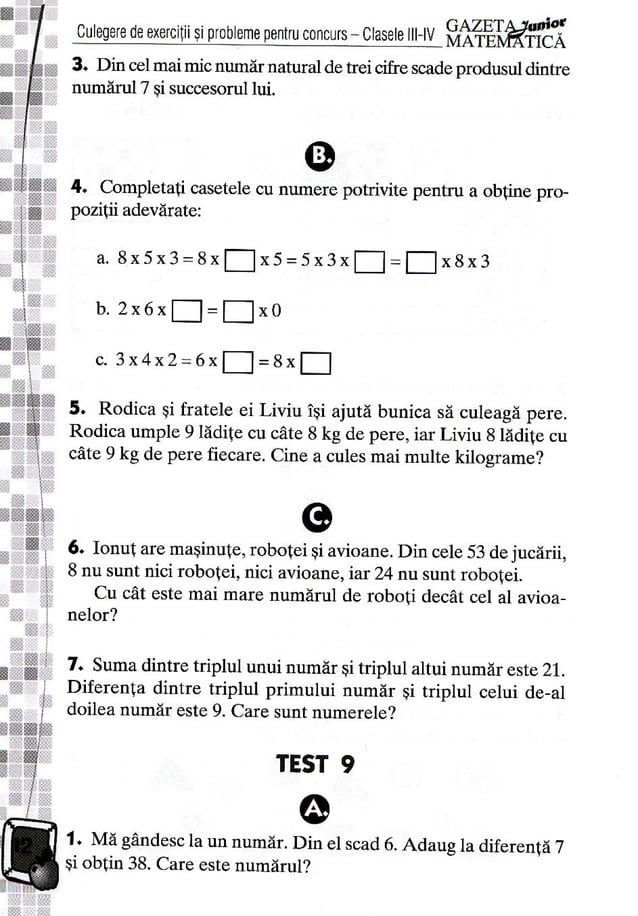 235254396 carti-culegere-gazeta-matematica-junior-clasele-3-4-ed-dph | PDF