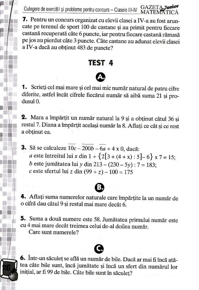 235254396 carti-culegere-gazeta-matematica-junior-clasele-3-4-ed-dph | PDF