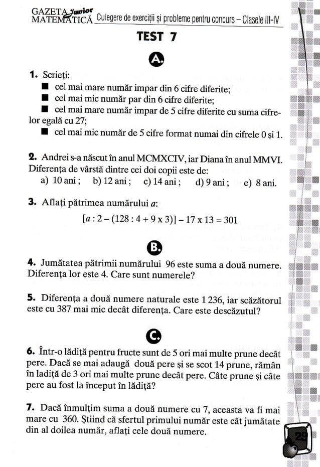 235254396 carti-culegere-gazeta-matematica-junior-clasele-3-4-ed-dph | PDF