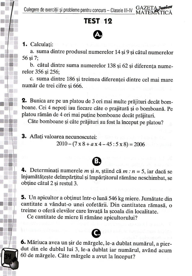235254396 carti-culegere-gazeta-matematica-junior-clasele-3-4-ed-dph | PDF