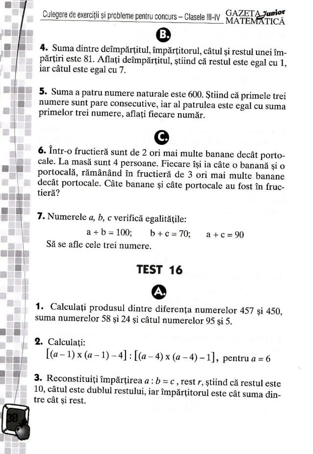 235254396 carti-culegere-gazeta-matematica-junior-clasele-3-4-ed-dph | PDF