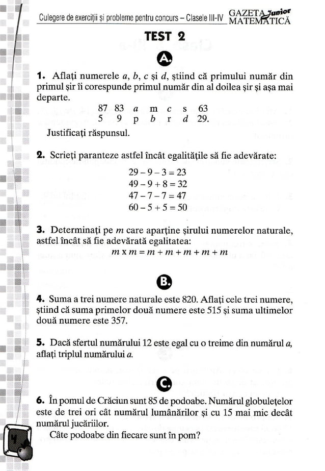 235254396 carti-culegere-gazeta-matematica-junior-clasele-3-4-ed-dph | PDF