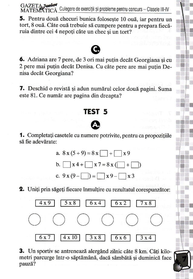 235254396 carti-culegere-gazeta-matematica-junior-clasele-3-4-ed-dph | PDF