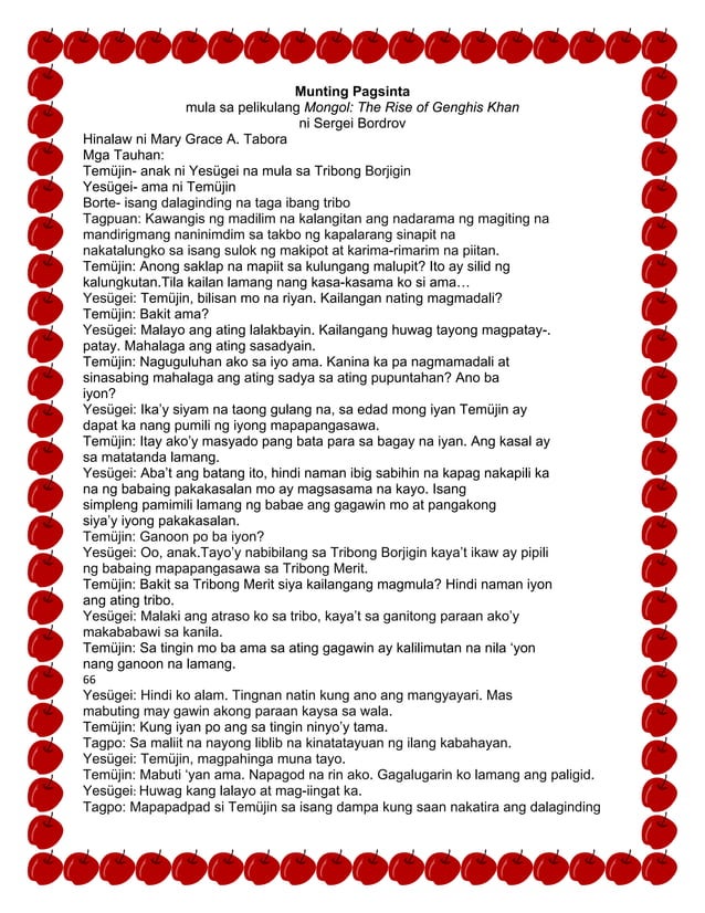 235259011 munting-pagsinta | PDF