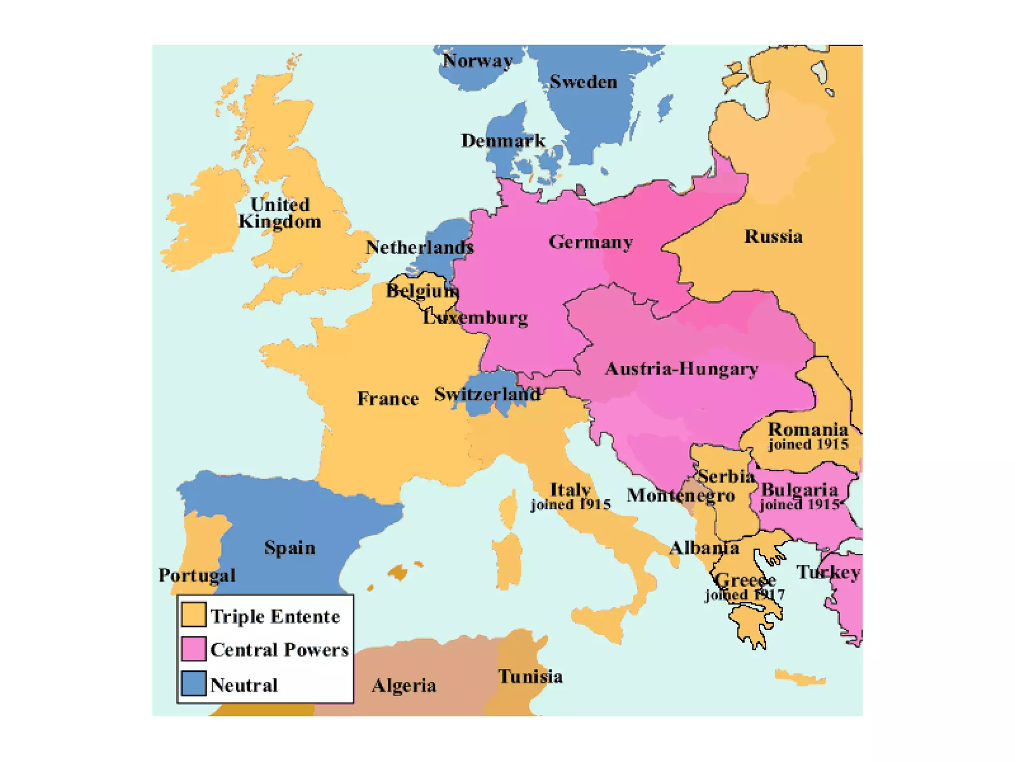 Alliances in Europe | PPT
