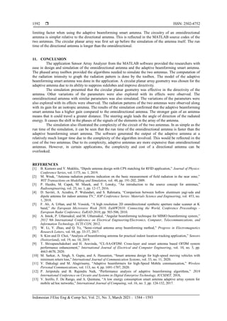 Design and simulation of an adaptive beam smart antenna using MATLAB | PDF