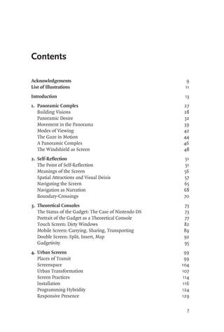 Mobile Screens The Visual Regime Of Navigation Nanna Verhoeff | PDF