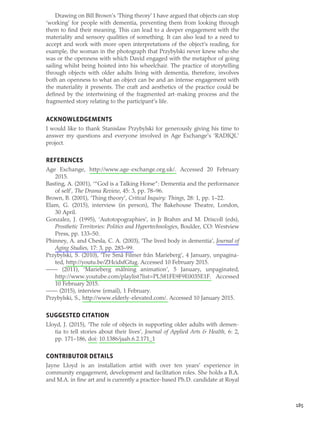 The role of objects in Dementia | PDF