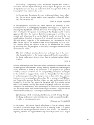 The role of objects in Dementia | PDF