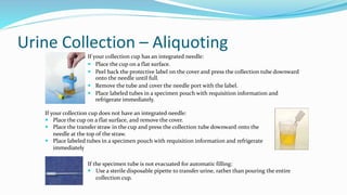 Specimen Collection (updated) | PPTX